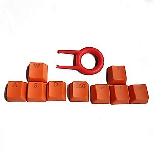 9 Keys PBT Backlit Keycaps WASD/ESC/Direction With Key Cap Puller For MX Switches Mechanical Keyboard keycaps set custom percent puller anime Keyboard key caps cover Gaming spacebar mechanical Wired