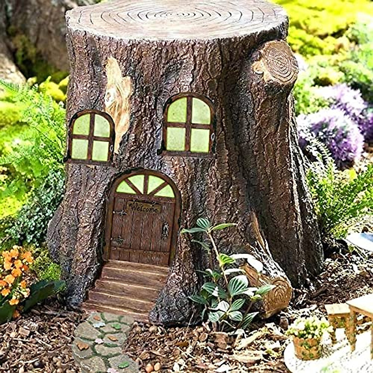 Fairy Garden Walkway Path, Miniature Pathway, Fairy Garden Accessories, Stone Path,Dollhouse Way, Micro Garden Path Road for Fairy Garden, Enchanted Garden Path