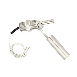 DC0-110V Liquid Water Level Sensor, Sensor Switch, Male Thread 1/2 NPT 304 Stainless Steel, Suitable for Liquids of Different densities, pressures and temperatures