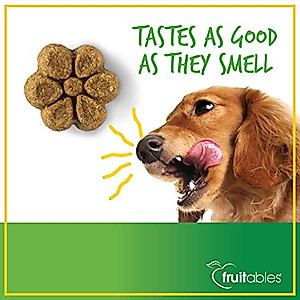 Fruitables All Natural 7 Ounce Pumpkin Baked Crunchy Dog Treats, Variety Pack of 4