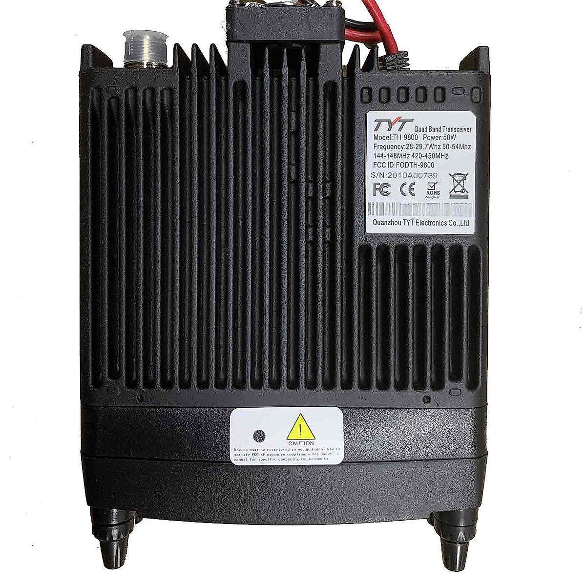 TYT TH-9800D Quad Band 50W Cross-Band Mobile, 10M/6M/2M/70CM Mobile Transceiver, A+B Dual Band Two Way Radio