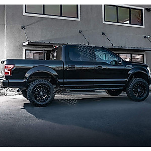 Elevated Auto Styling - Ford F150 Rear Middle Window American Flag Decal Fits F250, F350