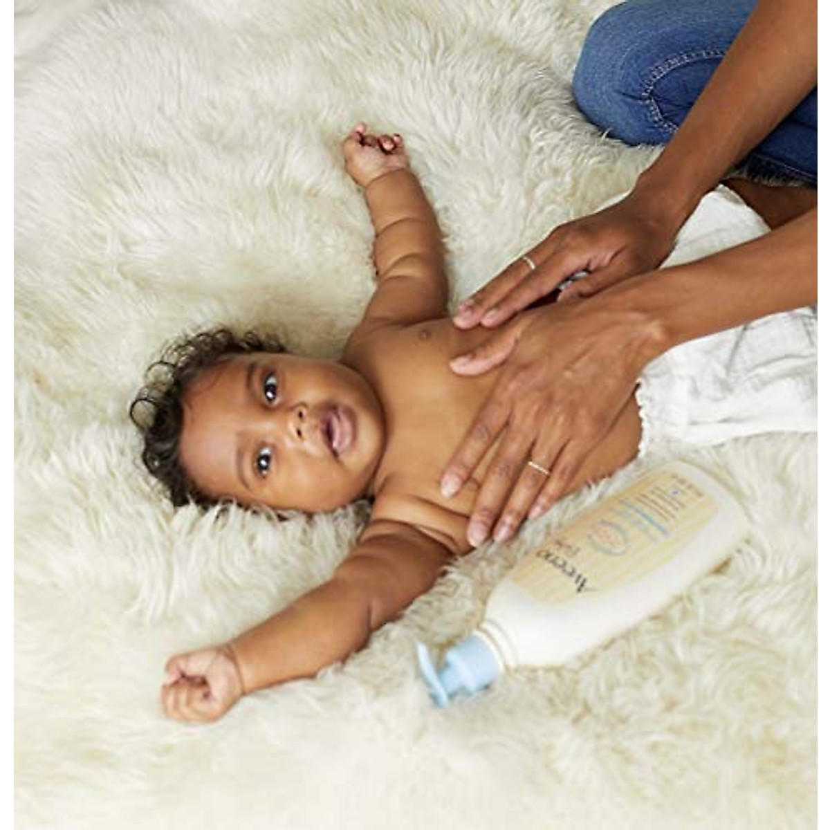 Aveeno Baby Daily Moisture Lotion with Natural Colloidal Oatmeal & Dimethicone, Fragrance-Free, 8 oz