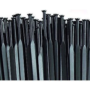 GIORIS Cycling Spokes with Nipples Mountain Bike Spokes Road Bike Straight Pull Aero Bicycle Spokes for Mavic AKSIUM Ksyrium Equipe CROSSRIDE Cosmic 26ER 700C (272mm 20pcs)