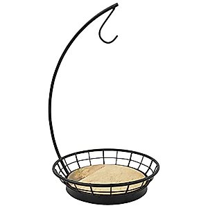 Spectrum Madison Banana Holder for Fresh Fruit Hanging, Storing Fruit on Kitchen Counter, Dining Room Table