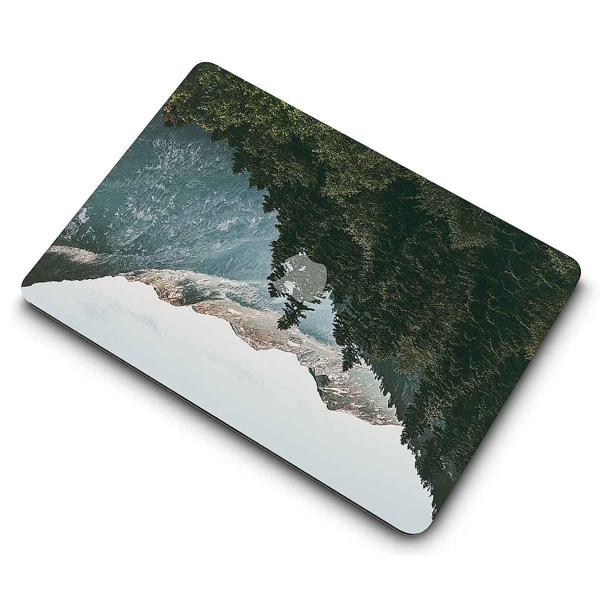 Hard Case Compatible with New MacBook Air 13 Inch Case 2020 2019 2018 Release Model A2337 M1 A2179 A1932 with Retina Display and Touch ID, Matt Plastic Hard Shell Case Cover - Mountain