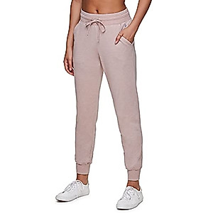 RBX Active Women's Drawstring Waist Lounge Soft Washed French Terry Lightweight