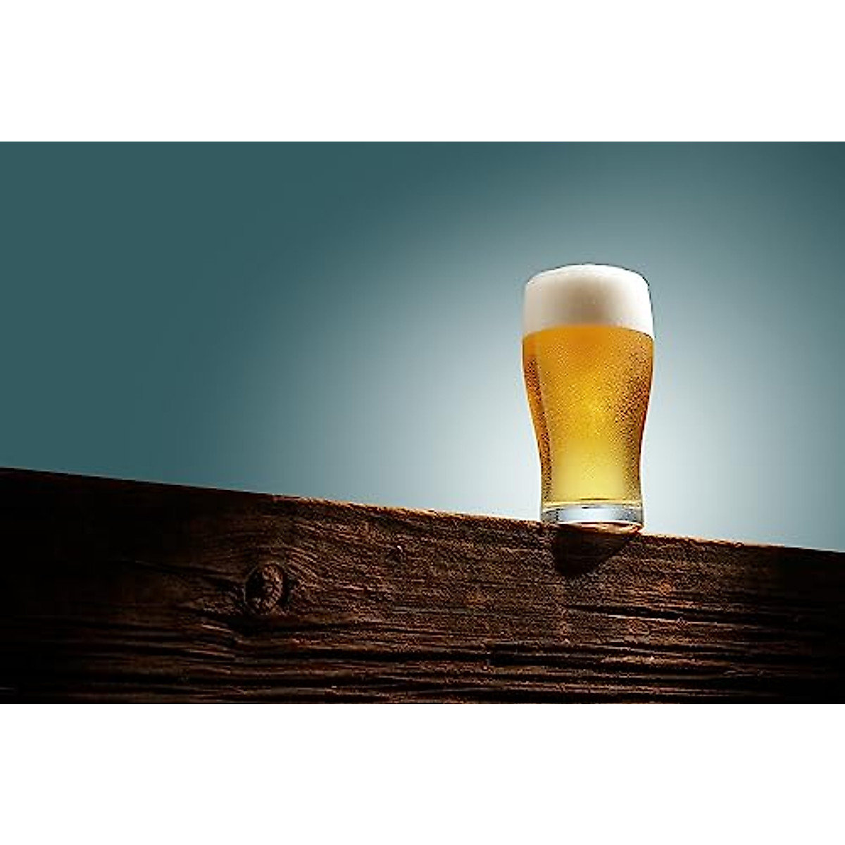 Glaver's Pilsner Beer Glasses Set of 6. 19 Oz Pint Glasses, Unique Designed Drinking Glass Cups. Bar Glasses For Cocktails, Beer, Soda, Juice, Smoothies. Ideal Gift For Men.