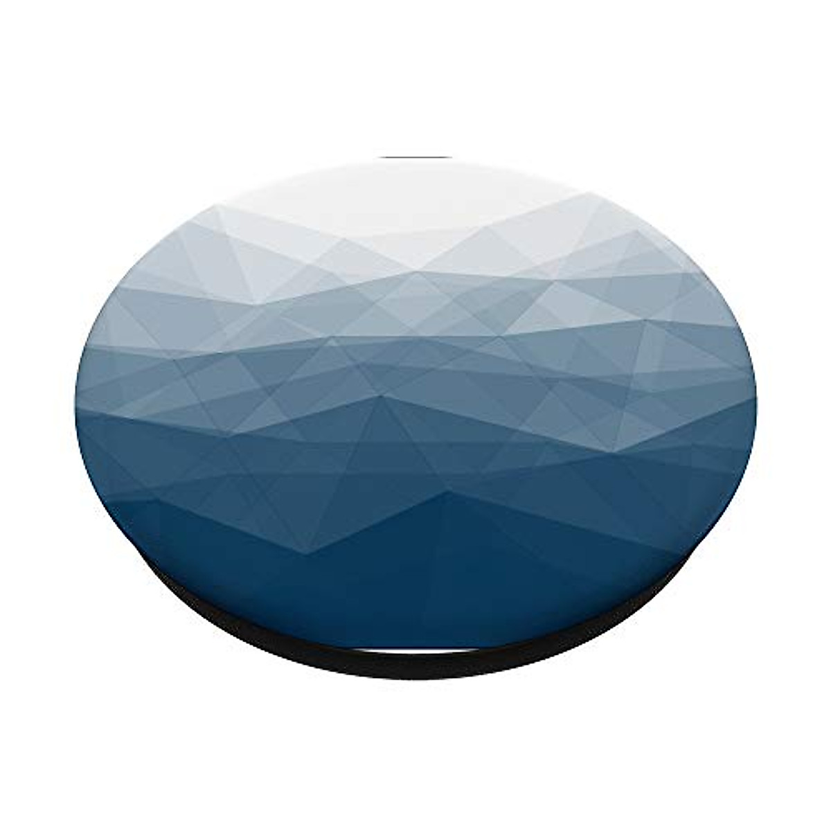 Blue Sea Sky Geometric Abstract Graphic For Men & Women PopSockets Swappable PopGrip