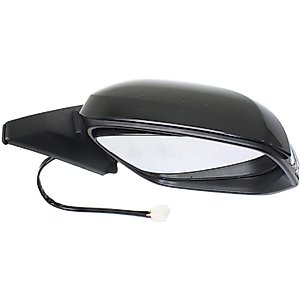 Kool Vue Passenger Side Power Heated Mirror for Toyota 4Runner 2014-2018 With Signal Light & Puddle Lamp Paintable