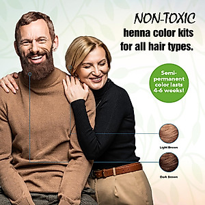 Light Mountain Natural Color the Gray Step 1 - Bulk 1 Pound Powder for Covering White, Gray, or Platinum Blond Hair, 16 Oz