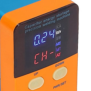 Capacitor Energy Storage Welding Machine, Pulses Spot Welder Large Capacity for Ni MH Batteries(US Plug)