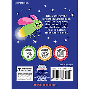 Backyard Bugs - Touch and Feel Board Book - Sensory Board Book