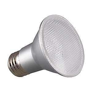Satco S29406 6.5 Watt; PAR20 LED; 3000K; 120 Volt 6-Pack California Compliant Replaces S9406