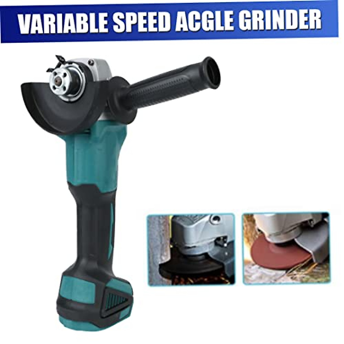 YaptheS Cordless Angle Grinder, Angle Grinder Cordless Brushless Motor 18v Cordless Brushless Motor, Discs Brushless Motor