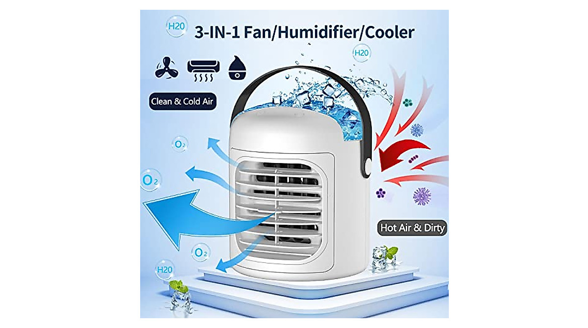 Portable Personal Air Conditioner - Cool Anywhere!