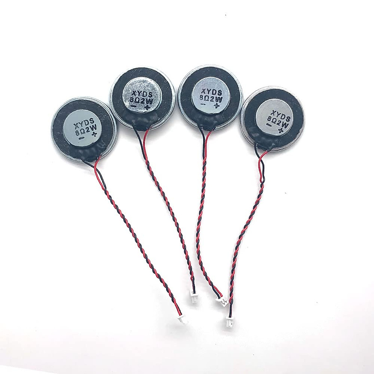 Metal Shell 2W 8 Ohm Micro Internal Speaker Magnet Loudspeaker 28mm Dia Round (4PCS)