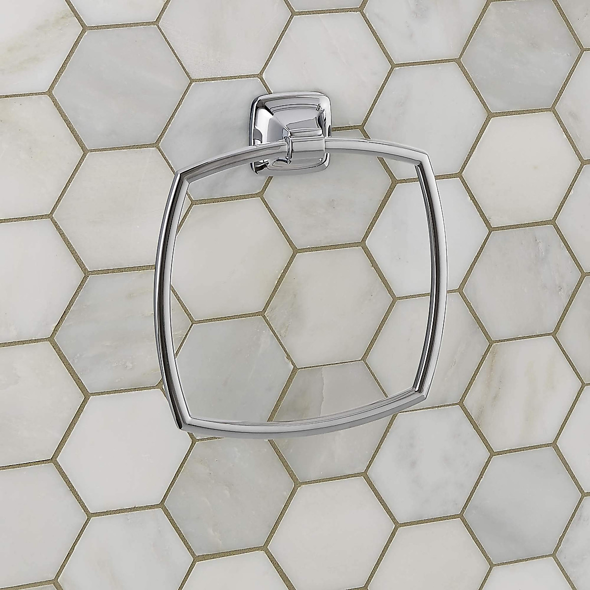 American Standard 7353190.002 Townsend -Towel Ring, Polished Chrome