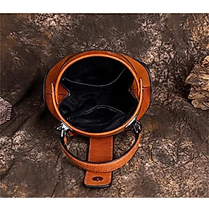 ZLXDP Women's Handbag Retro Women's Shoulder Messenger Bag Women's Hand-Embossed Multifunctional Handbag (Color : C, Size