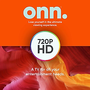 Onn 24-Inch Class HD 720p LED Smart TV 60Hz Refresh Rate Compatible with Alexa & Google Assistant + Free Wall Mount (100012590) (Renewed)