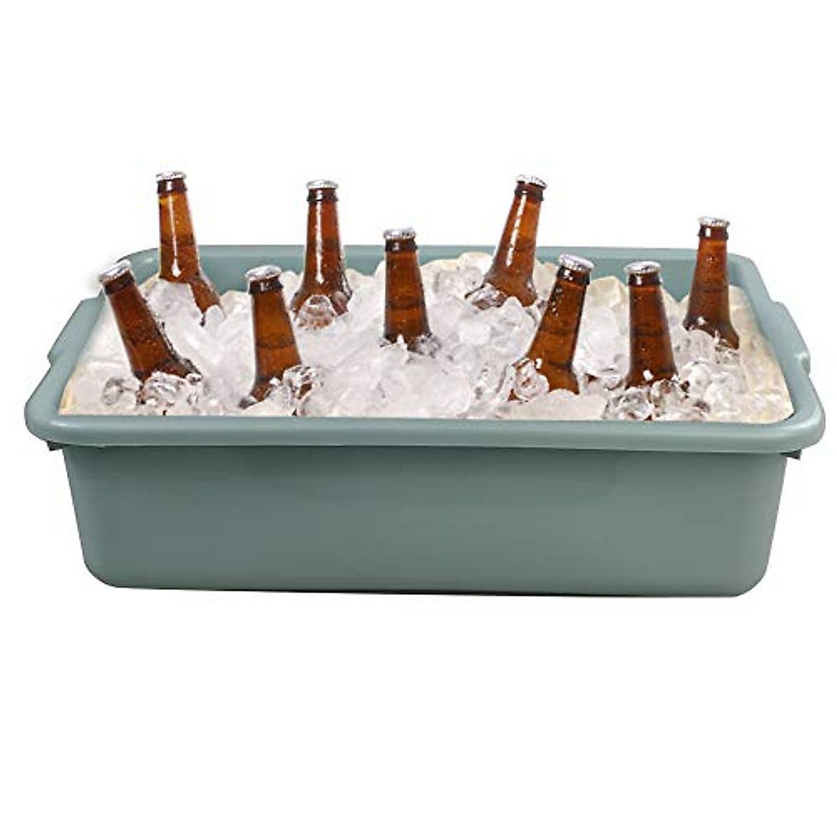 Jekiyo 13 L Commercial Bus Box, Plastic Wash Tubs, Set of 4