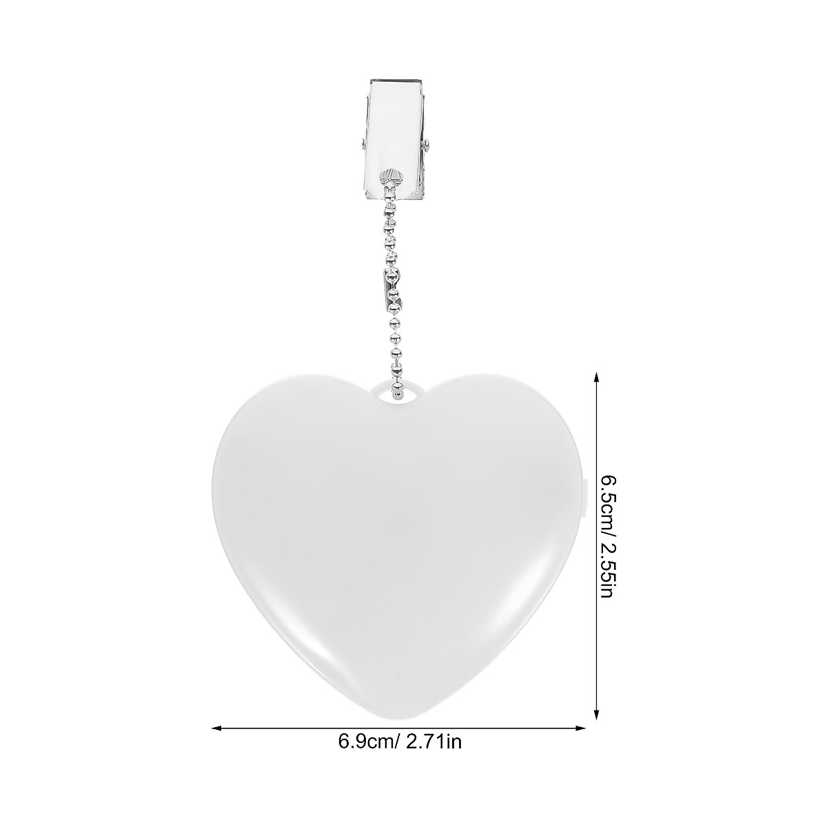 Beaupretty 2Pcs Purse Light - Handbag Light - LED Heart Purse Lights Sensor Activated Handbag Lights Automatic Motion Touch Night Lights for Women Girls