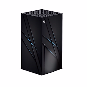 TACKY DESIGN Legendary Infinite Space Skin Compatible for Xbox Series x Skin Futuristic Console & Two Controller Skin, Xbox x Sticker Premium Vinyl 3M Decal Full wrap, Xbox Cover