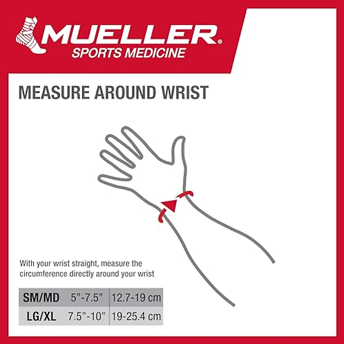 MUELLER Sports Medicine Reversible Wrist Stabilizer with Splint for Men and Women - Compression Wrist Support for Carpal Tunnel, Arthritis, Tendinitis Relief, Taupe, Small/Medium