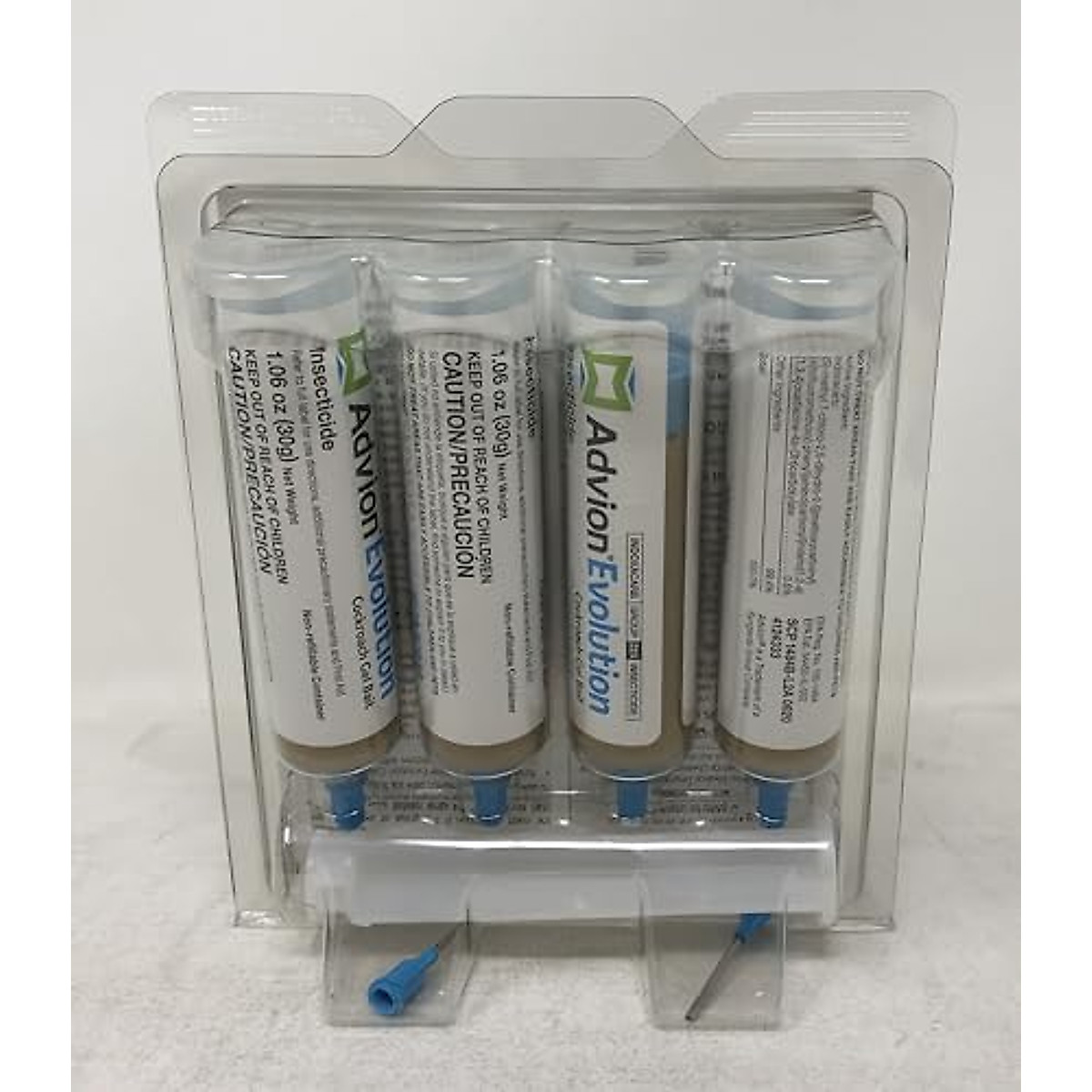Advion Evolution Cockroach Gel Bait-20-30 Gram Tubes, Gel Colour May Vary. (case of 5)