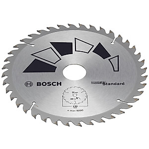 Bosch 2609256821 2 609 256 821 Circular Saw Blade Standard, Silver