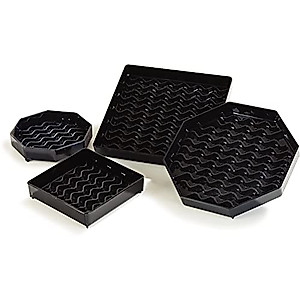 Carlisle FoodService Products 1102003 Square Drip Tray, San, Black