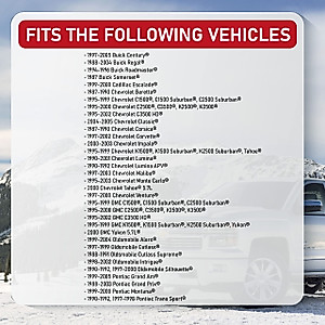 HVAC Blend Door Actuator - Replaces 604107, 16124932, 16177412, 604-107 - Compatible with Chevy, GMC Vehicles and More - Tahoe, Monte Carlo, Corvette, Malibu, K1500 Suburban, Yukon, Regal