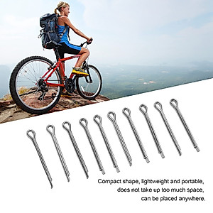 10pcs Disc Brake Pads Lock Pins, Stainless Steel Safety Pin Accessories