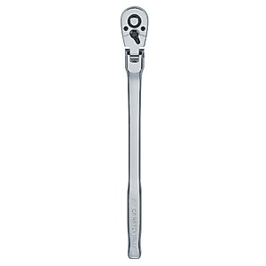 CRAFTSMAN Flex Head Ratchet, Pear Head Long Handle, SAE, 36-Tooth, 3/8-Inch (CMMT99426)