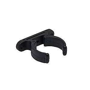 Seachoice Boat Hook Clips, Reinforced Nylon, Black, Pack of 2