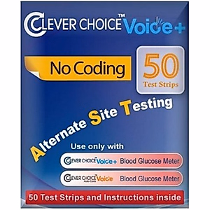 Clever Chek Auto-Code Voice Test Strips 50 ct.