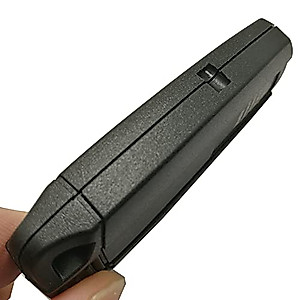 3 Buttons Keyless Remote Car Key Fob Fit for BMW 3 5 Series X5 X6 315MHz KR55WK49127 KR55WK49123 (Black)