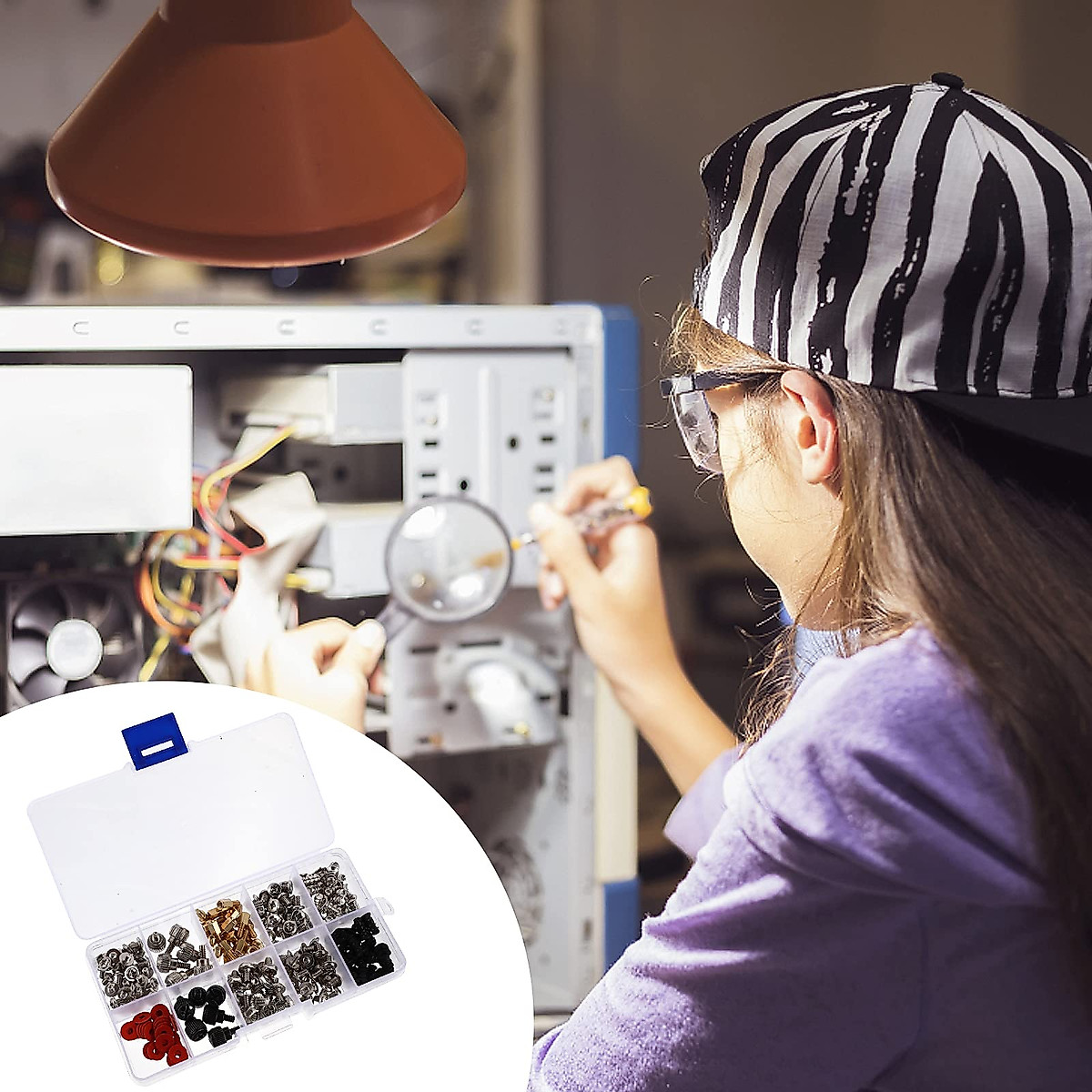 228 Pcs Screw Kits Mother Board Laptop Motherboard Hiking Backpack Slr Camera Motherboard Bolt Motherboards Ukulele Parts Drawstring Tripod Bag Hardware Steel Computer