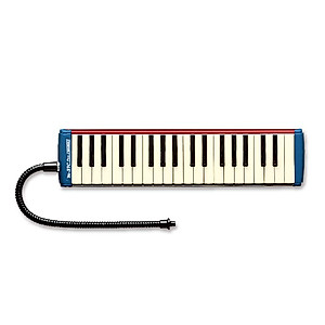 Suzuki Musical Instruments Melodica, red and blue (M-37C plus)
