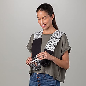 Demdaco Black and White Patterned Kitchen Towel Boa,68