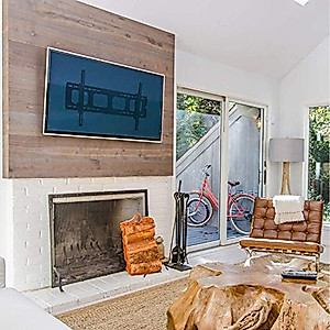 Mount-It! Large Tilting TV Wall Mount Bracket | 42 43 50 55 58 65 70 75 80 Inch | 220 Pound Capacity | VESA Compatible | Low Profile | Flat Screens