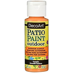 DecoArt 25821 Patio Paint 2-Ounce Pumpkin Acrylic Paint