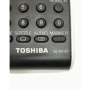 Toshiba Remotes for DVD-VCR-TV-Audio-Stereo and or Compact Disc Systems (Toshiba SE-R0167) (Renewed)