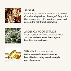 INNERSENSE Organic Beauty - Natural Hair Love Prep Spray For Body, Style Retention + Thermal Care | Non-Toxic, Cruelty-Free, Clean Haircare (Full Size, 6 fl oz | 198 ml)