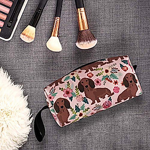 Nutcracker Ballet Makeup Bag Travel Cosmetic Toiletry Organizer Bag For Women
