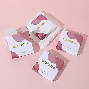 MJartoria BFF Necklace for 2-Split Heart Necklace Not Sisters by Blood Pendant Best Friend Friendship Necklace Set of 2 Valentines Day Gifts for Her(Rose Gold, A-Daisy)