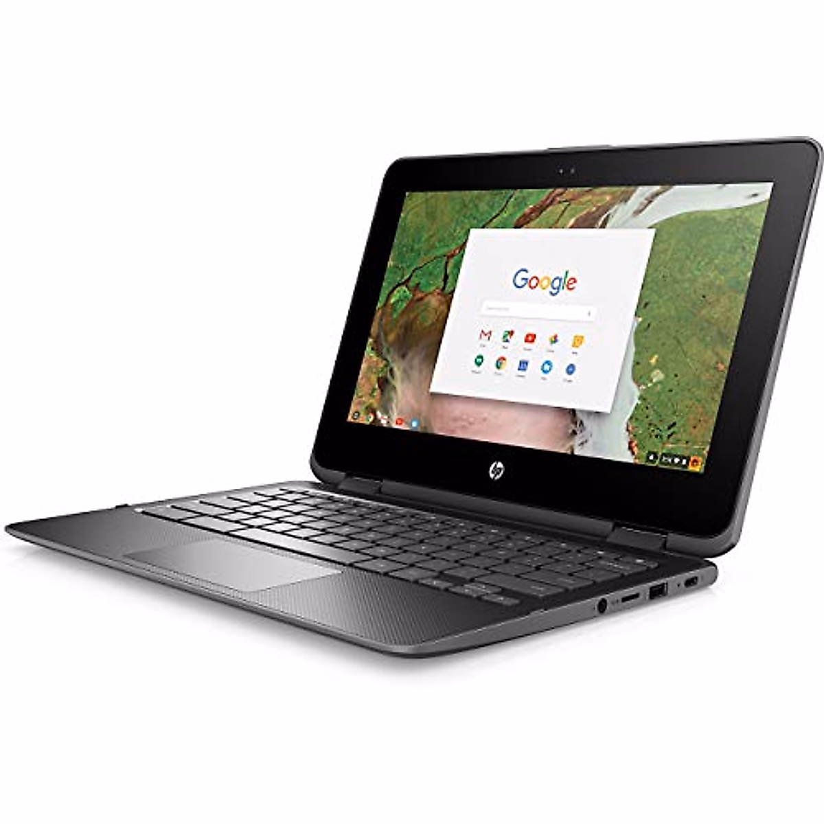 HP Chromebook x360 11.6 HD IPS Touch Screen Intel 3350 Wi-Fi 16GB eMMC 4GB Gray (Renewed)