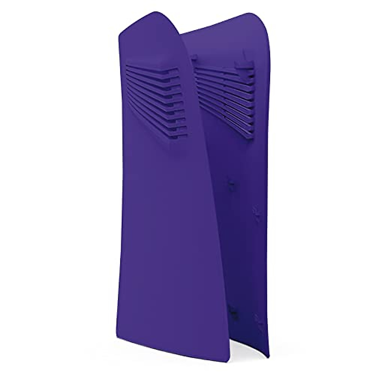 Digital Edition Face Plates with Cooling Vents Cover Skins Shell Panels for PS5 Console, Playstation 5 Accessories Faceplate Protective Replacement Plate (Digital Galactic Purple)