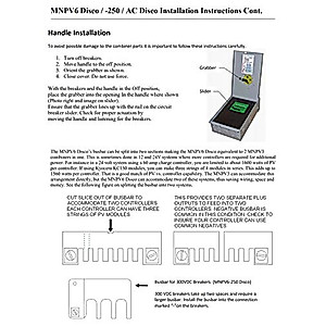 MidNite Solar MNPV6-Disco Combiner Disconnect
