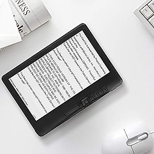 Shipenophy E-Book Read, E-Book Electronic Reader Digital Reader Adjustable Function for Reduce Reading Fatigue for Kids Reading(8G RAM, Black)